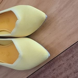 Rothy's | Shoes | Rothys Yellow Pointed Toe Flats | Poshmark